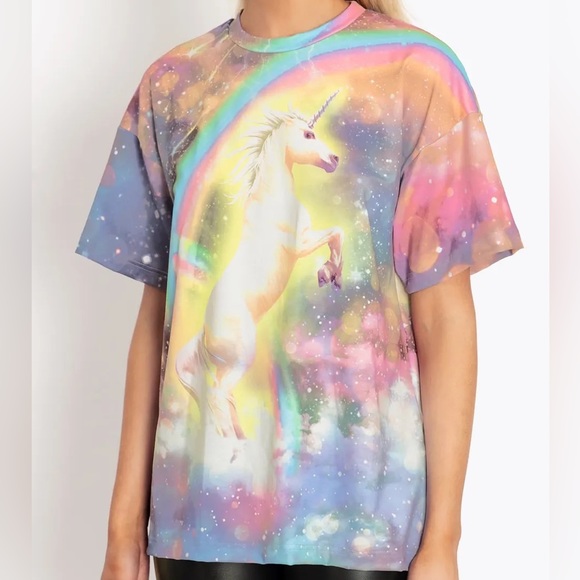 Blackmilk | Tops | Blackmilk Hell Yeah Pastel Big Tee Size Medium M Nwt ...